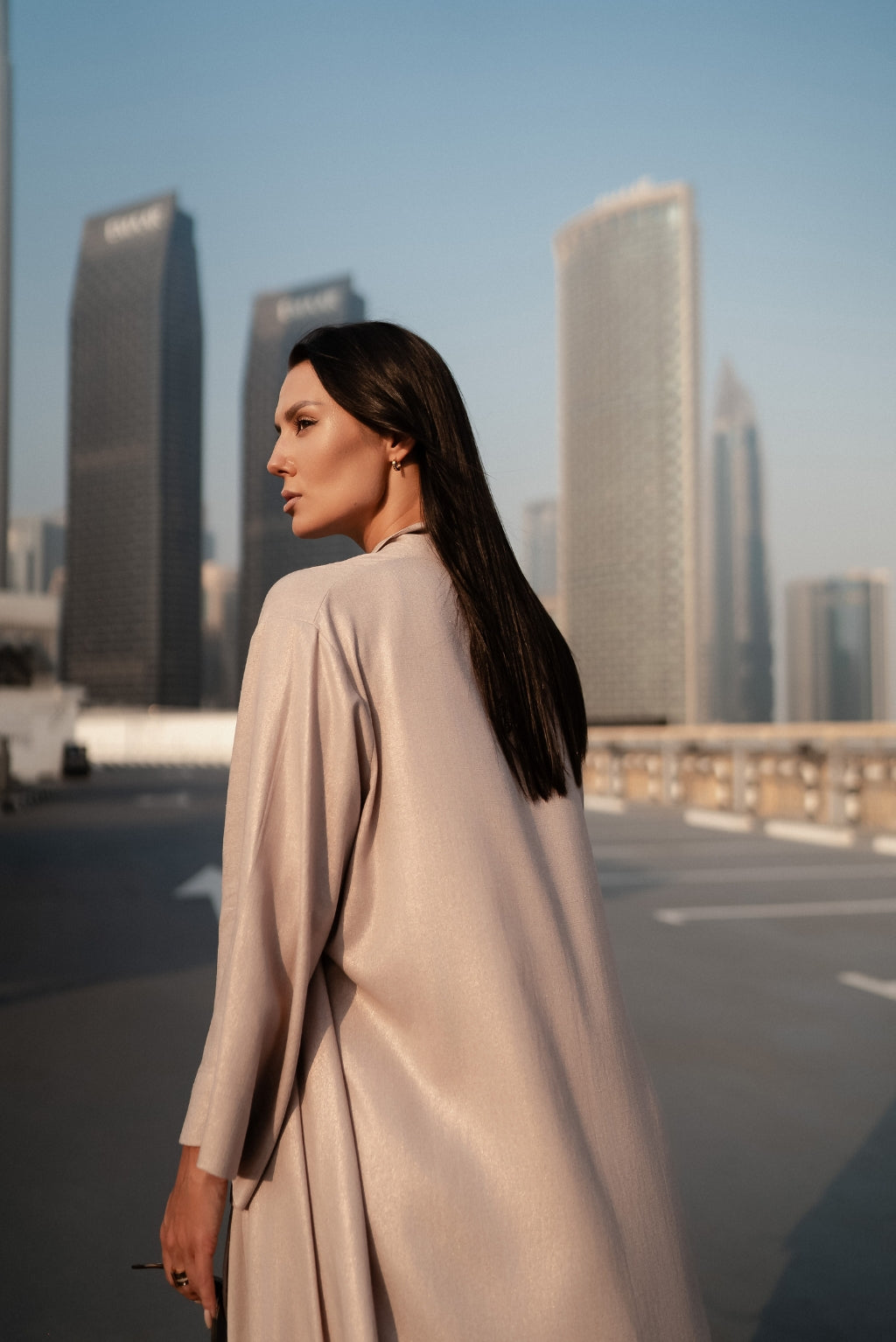 Shiny Kimono Rose Pink | MYKAFTAN